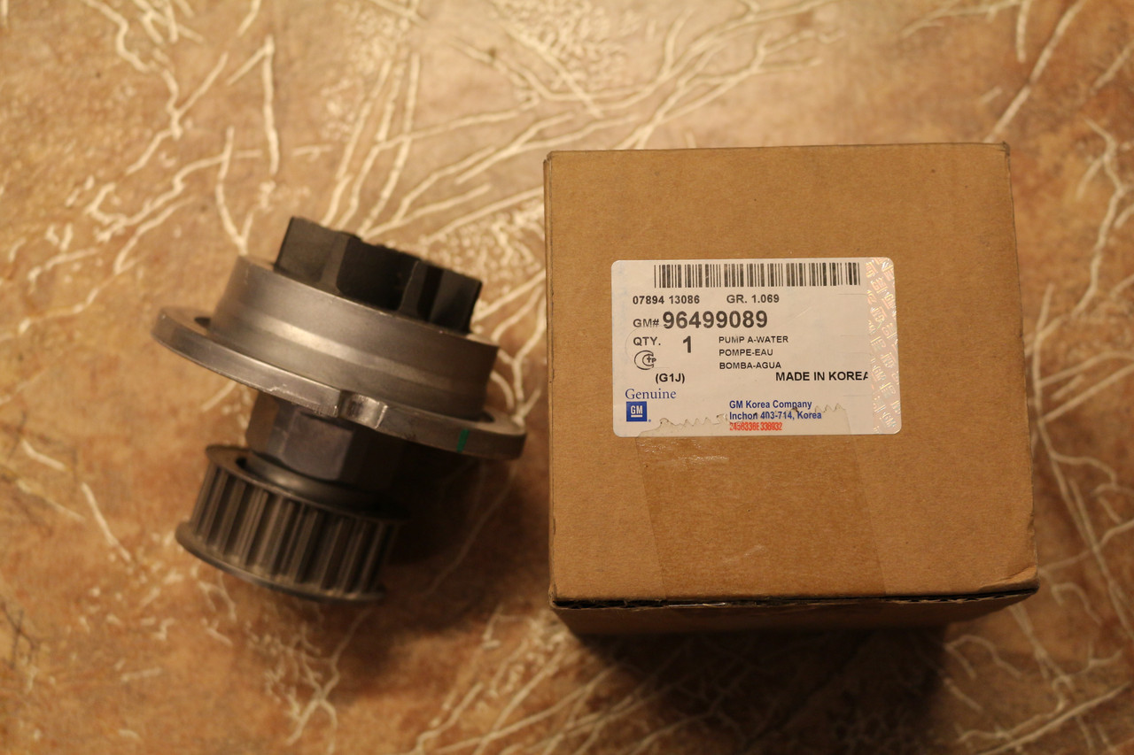 Купить Помпа водяная 96499089 Lacetti Лачетти, цена 2568 грн — Prom.ua ...