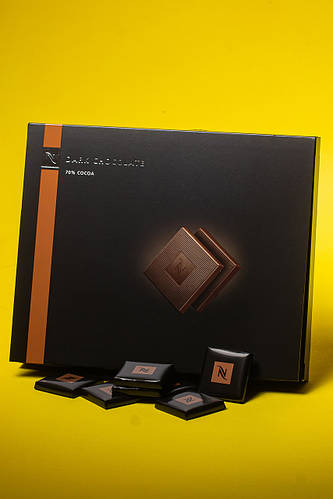 Nespresso Dark Chocolate Squares 70% (Темный шоколад 70% Неспрессо ...