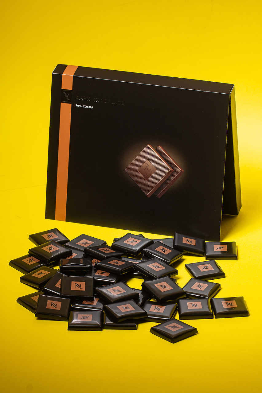 Nespresso Dark Chocolate Squares 70% (Темный шоколад 70% Неспрессо ...