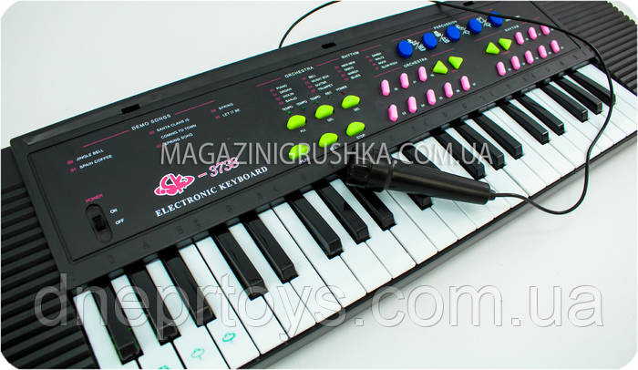 Детское пианино-синтезатор с микрофоном «Electronic Keyboard», цена 453 ...