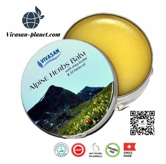 Бальзам из альпийских трав, 33 травы, Швейцария / Alpine Herbs Balm ...