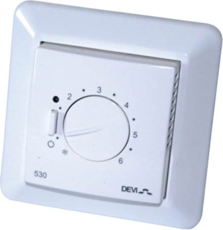 Электронный Терморегулятор DEVI 530, Регулятор с Датчиком Температуры ...