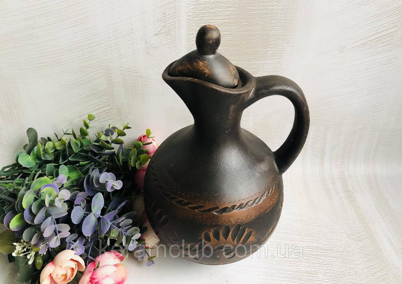 Глиняный кувшин 2л: продажа, цена в Киеве. Графины, кувшины, питьевые ...