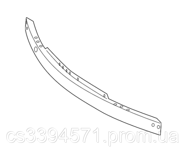 Усилитель переднего бампера Mercedes Benz Мерседес Бенц W204, usa S204 ...