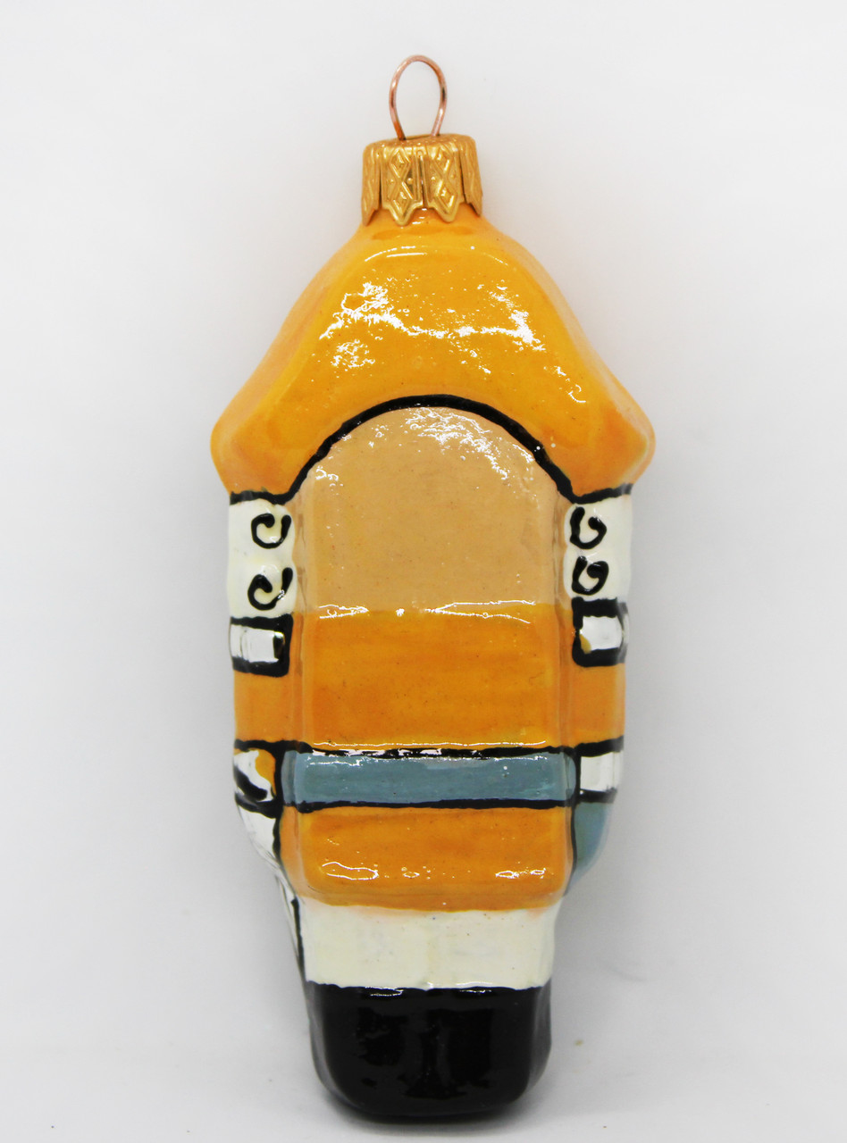 Скляна Ялинкова іграшка на ялинку ручної роботи формавая ялинкова іграшка лускунчик ціна 85