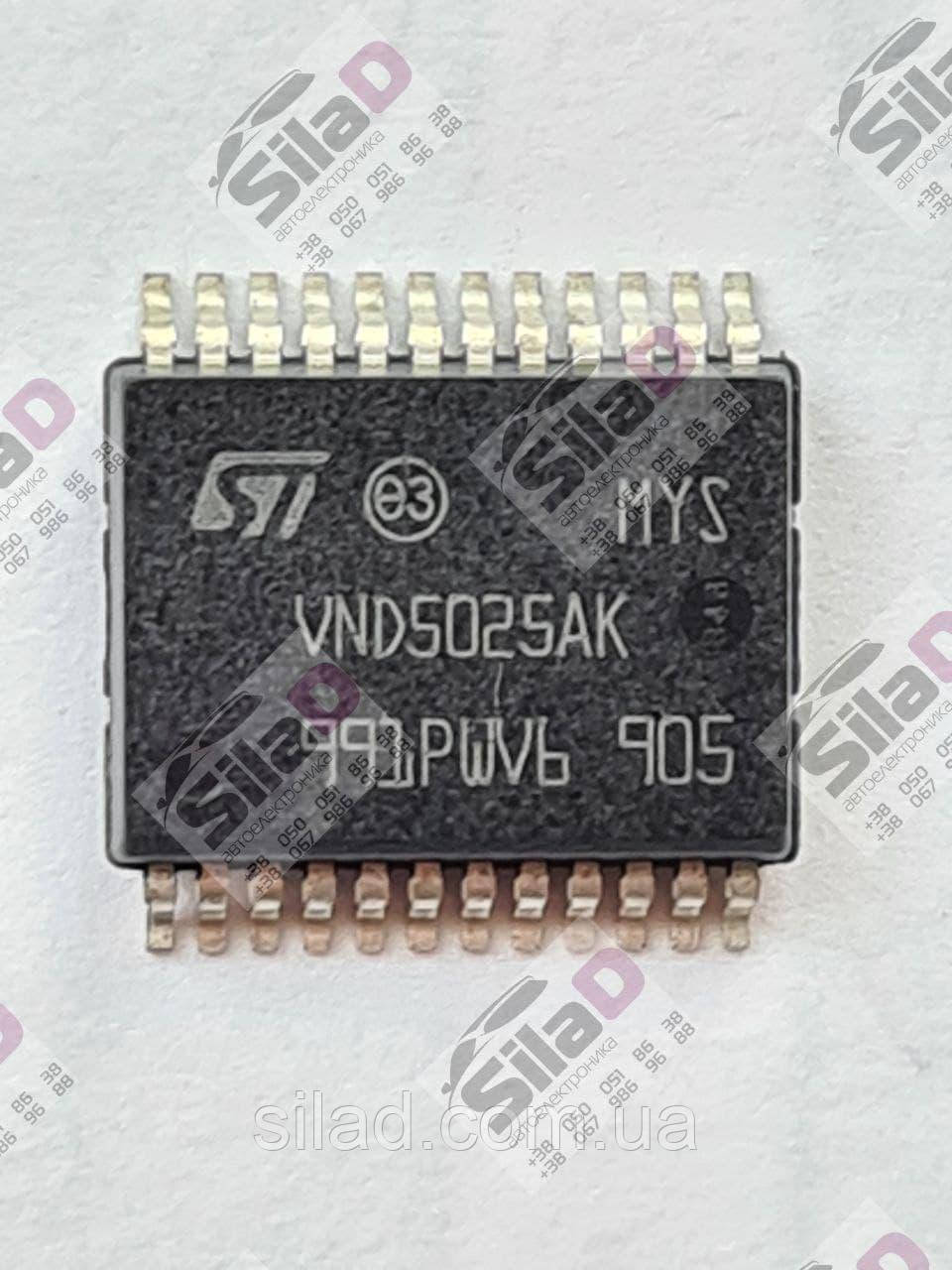 Мікросхема VND5025AK STMicroelectronics корпус PowerSSO-24™: продаж, ціна у Чернівцях ...