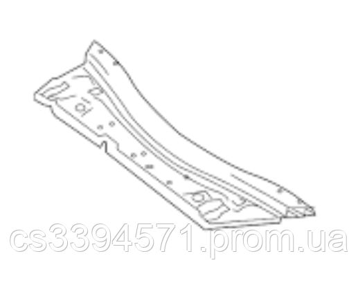 Поперечина кріплення радіатора Mercedes-Benz Мерседес-Бенц W253 GLC ...