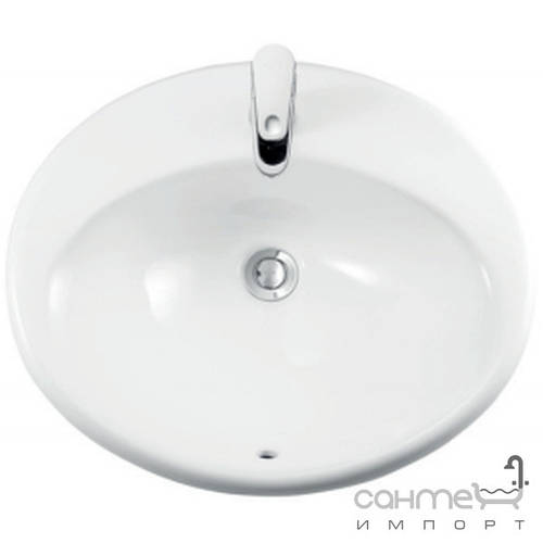 Купить Раковины Devit Раковина врезная в столешницу Devit Ovale 1522136, цена 4309 грн — Prom.ua ...