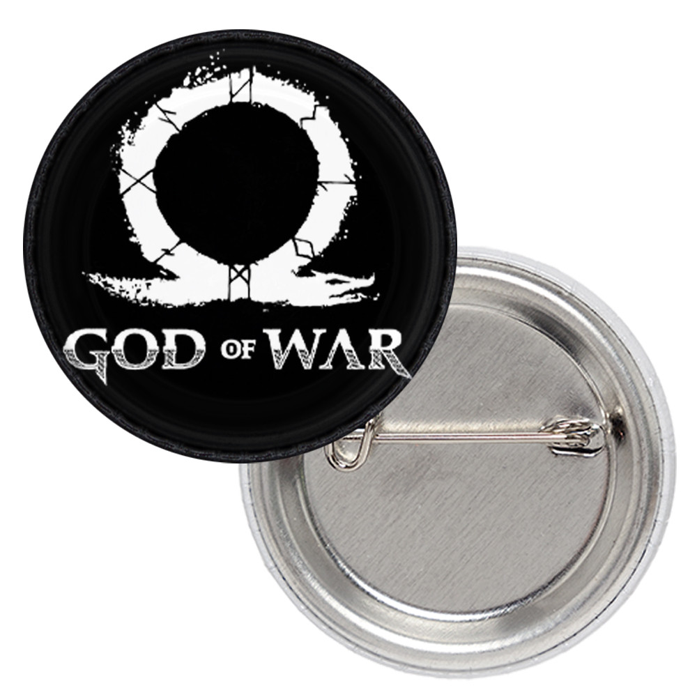 Значок God of War, ціна 33 грн — Prom.ua (ID#1483637595)