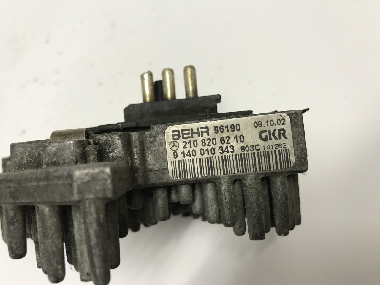 Регулятор вентилятора грубки Mercedes W211 А 230 821 02 51 (ID ...