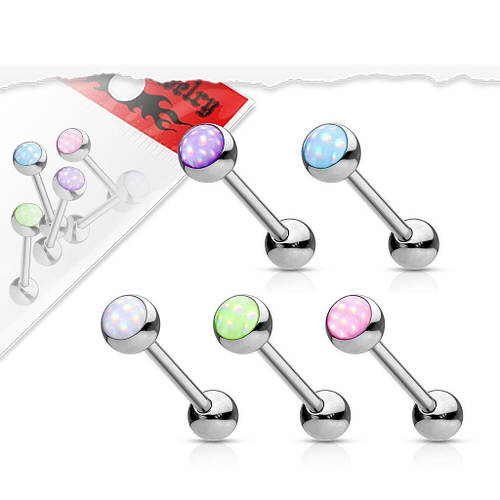 Серьга в язык из стали "Неоновая" Spikes - разные цвета (ID#1430267884 ...