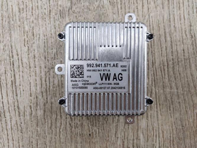 Блок розжига модуль LED управления фарой VAG Audi VW Golf Tiguan ...