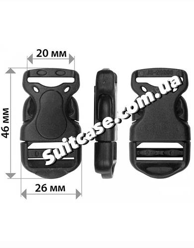 Фастекст 20 мм \ пластиковый прямоугольный карабин \ усиленный, цена 15 ...