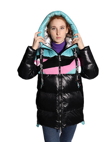 Пуховик EVACANA 035 Черный (ID#1488011320), цена: 5500 ₴, купить на Prom.ua