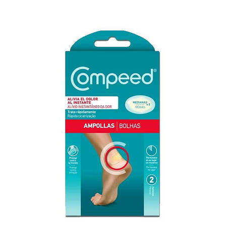 Купити Пластир Компид для загоєння ран Compeed для вологих мозолів середнього розміру 5 шт ...