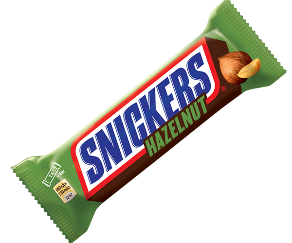 Snickers Hazelnut шоколадний батончик із лісовими горіхами 49 грам ...
