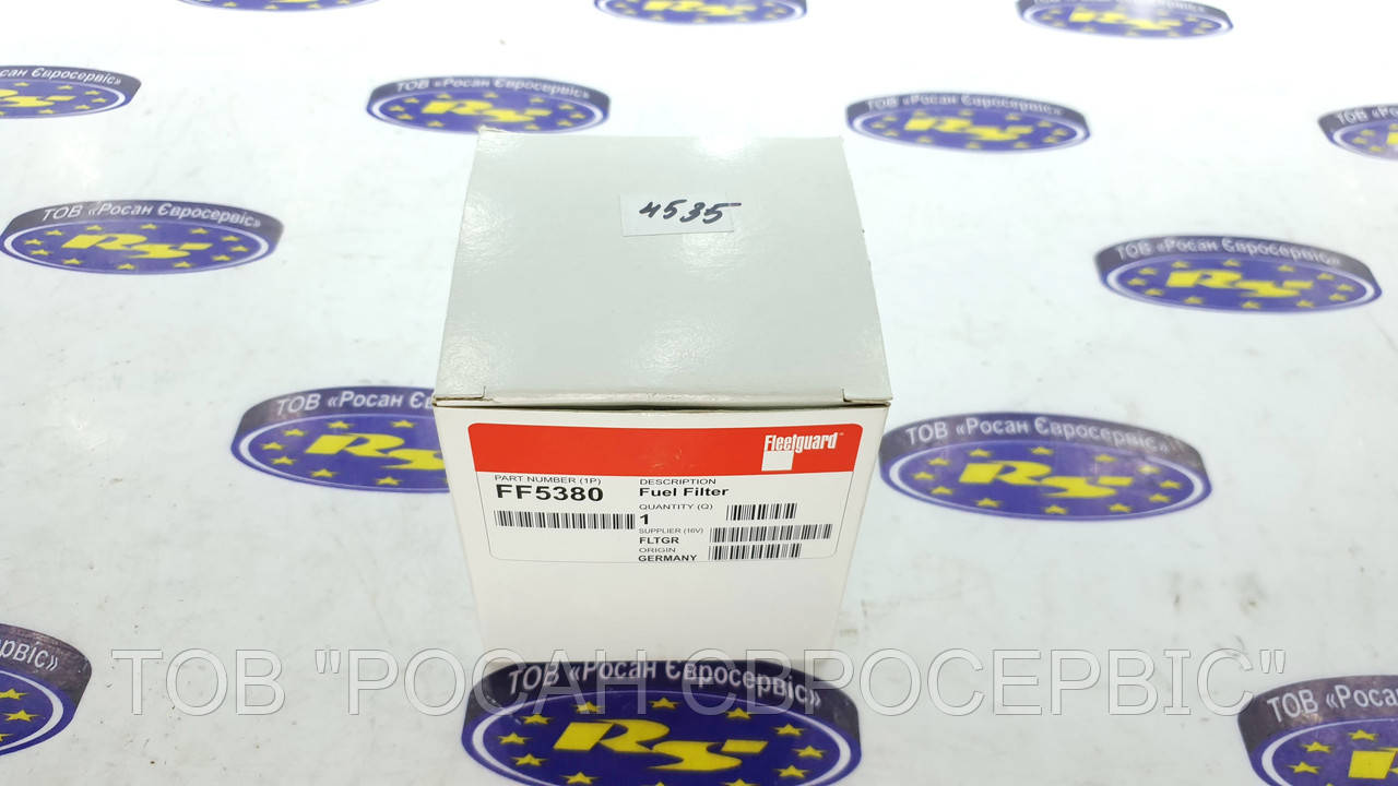 Фильтр Топливный (вставка) FF5380 Fleetguard — Купить Недорого на Bigl ...