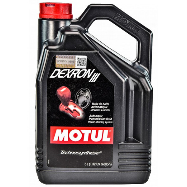 Motul Dexron III 5л (387006/106468) Полусинтетическое трансмиссионное ...