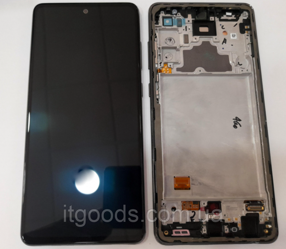 Оригінальний дисплей (модуль) + сенсор з рамкою Samsung Galaxy A72 A725 ...