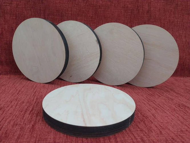 Купити Круг з фанери 14 см під розпис декупаж декорування ціна 18 грн Prom Ua Id