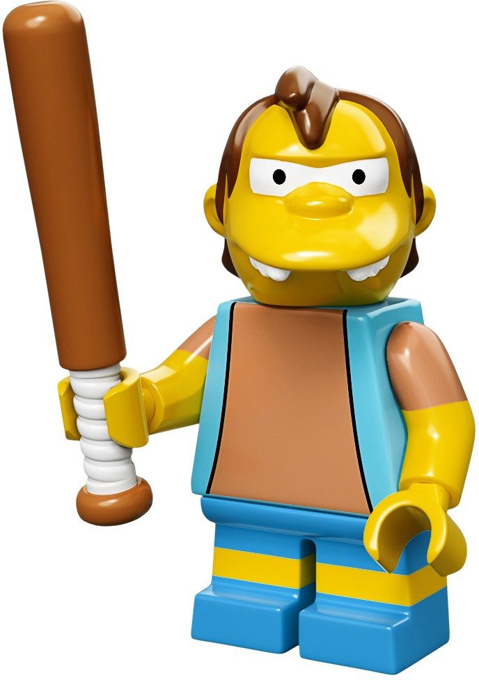 LEGO Минифигурки The Simpsons Серия 1 - Нельсон Манц 71005-12 — Купить ...