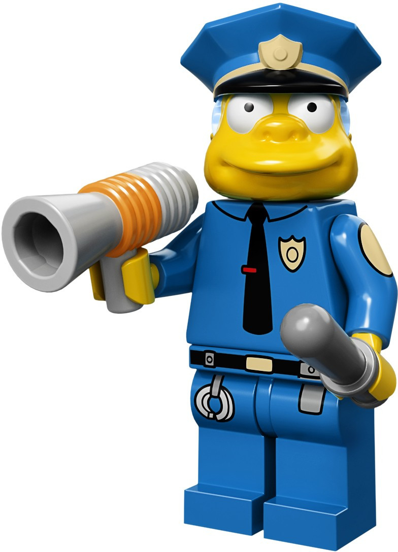 LEGO Минифигурки The Simpsons Серия 1 - Шеф Клэнси Виггам 71005-15 ...