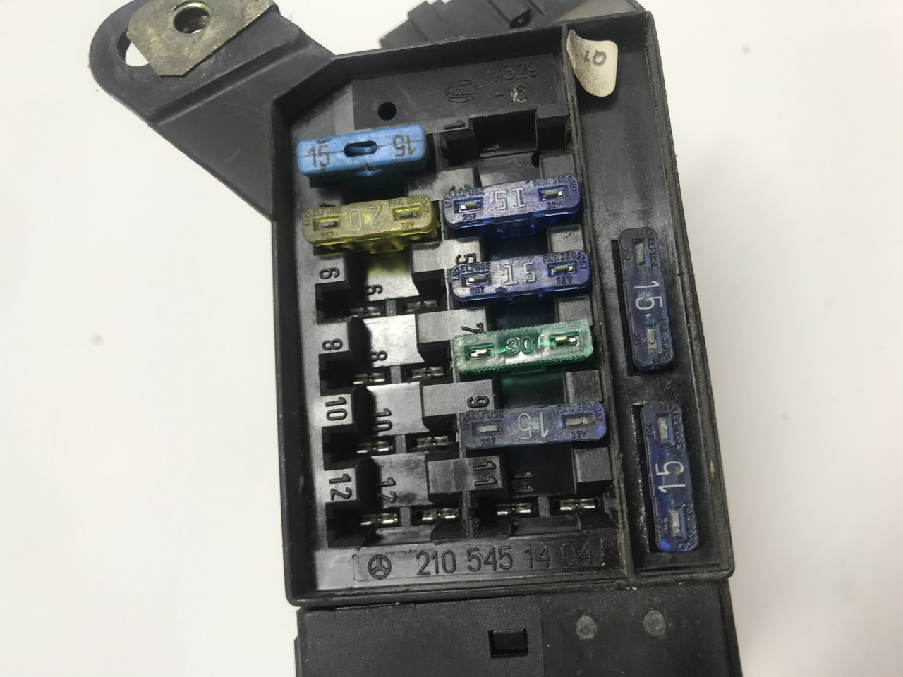 Перемикач світла фар з блоком запобіжників Mercedes W210, A2105451404 ...