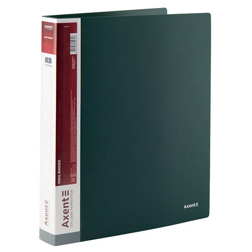Папка на 4-х кільцях Axent 1208-05-A, А4, 35 мм, зелена (ID#1490496874), цена: 97.10 ₴, купить ...