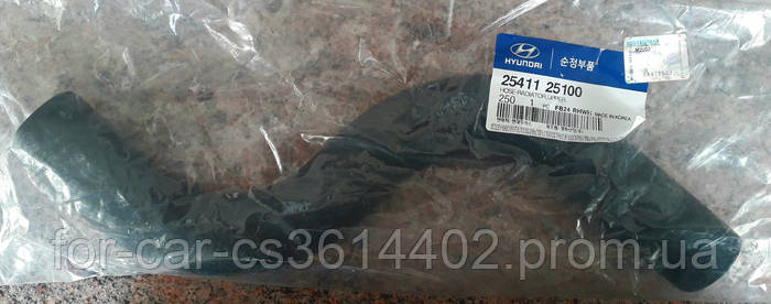 Шланг радиатора верхний 2541125100,25411-25100 Mobis, цена 202.50 грн ...