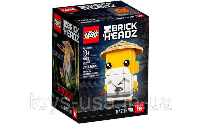 Лего Lego BrickHeadz 41488 Майстер Ву, ціна 1469 грн - Prom.ua (ID ...
