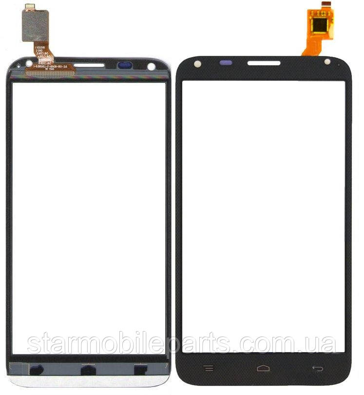 Сенсор (тачскрин) Bravis Solo черный: продажа, цена в Запорожье. дисплей, touchscreen для ...