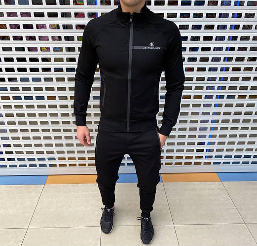 Мужской спортивный костюм Calvin Klein H1756 черный, цена 3799 грн ...