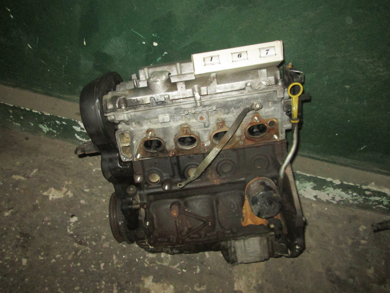 Купить No167 Б/у двигатель 1,6B 16V Z16XE для Opel Astra G 1998-2008 ...