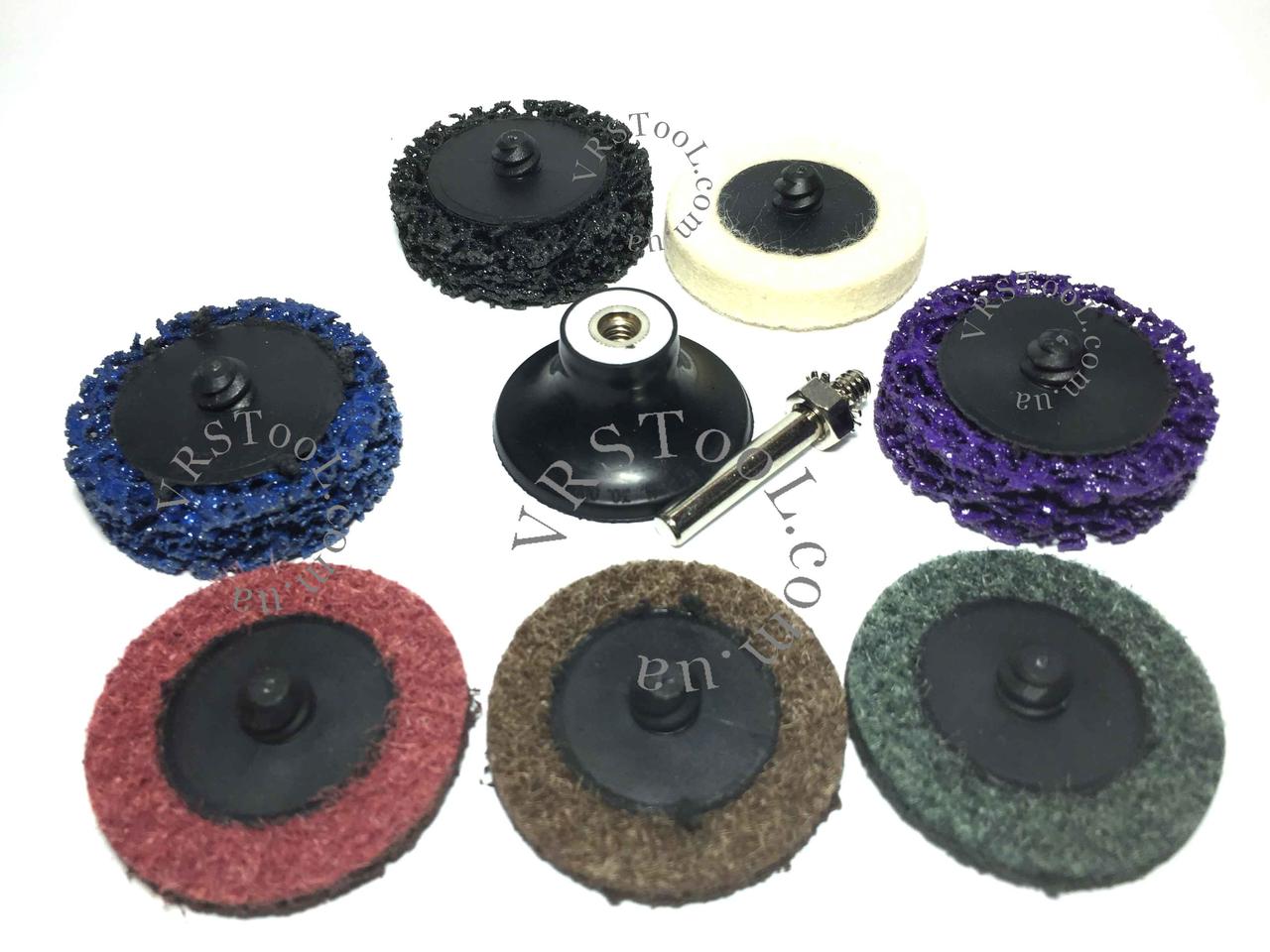 Набор шлифовальных дисков для гравера 8 шт. (ID#1492791667), цена: 406. ...