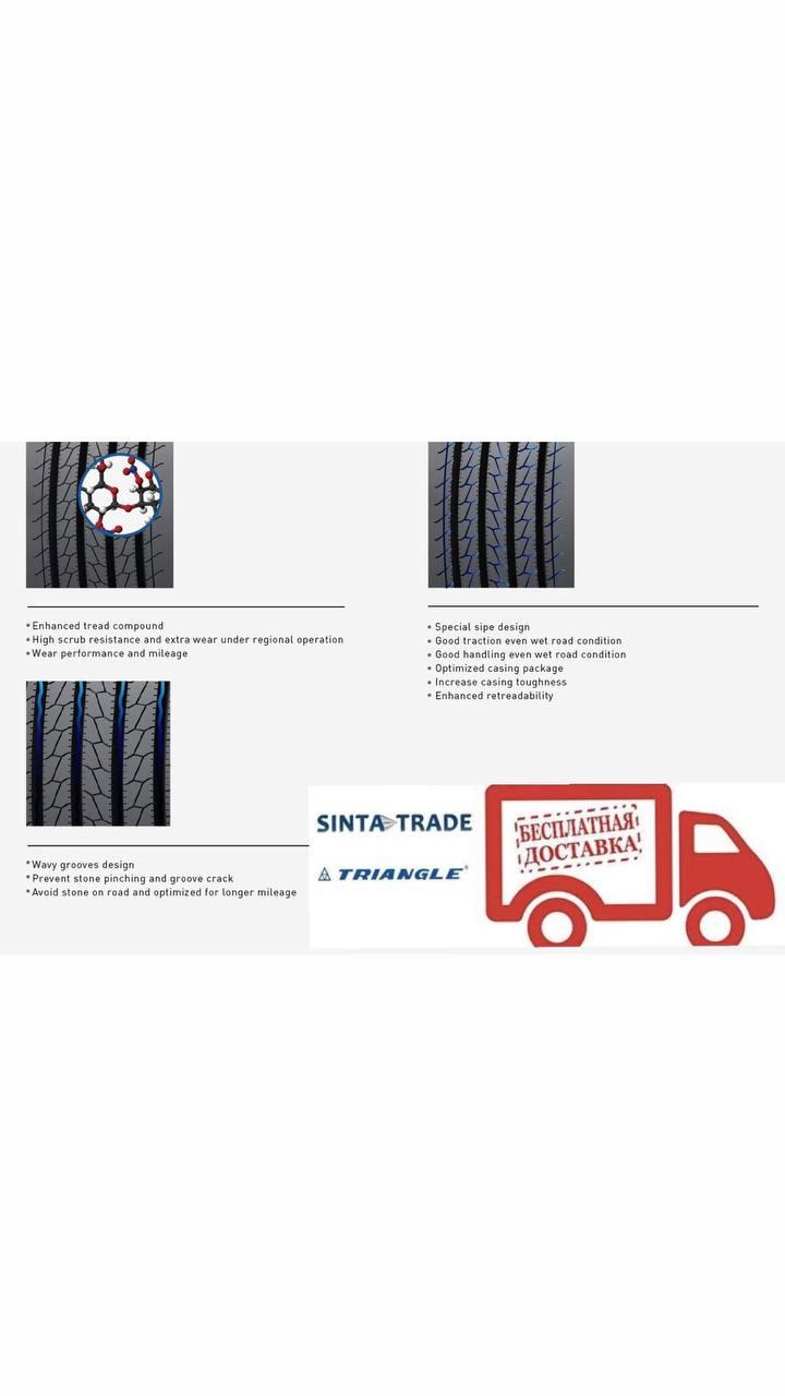 Купити Вантажна Шина 315/70R22.5 16PR 152/148M TRS02, ціна 9585 грн - Prom.ua (ID# 1492922936)