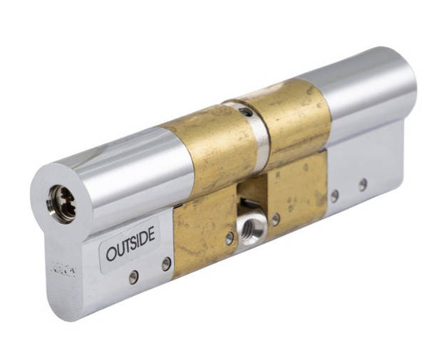 Цилиндр замка ABLOY NOVEL длина ключа 35 мм ключ/ключ хром (Финляндия ...