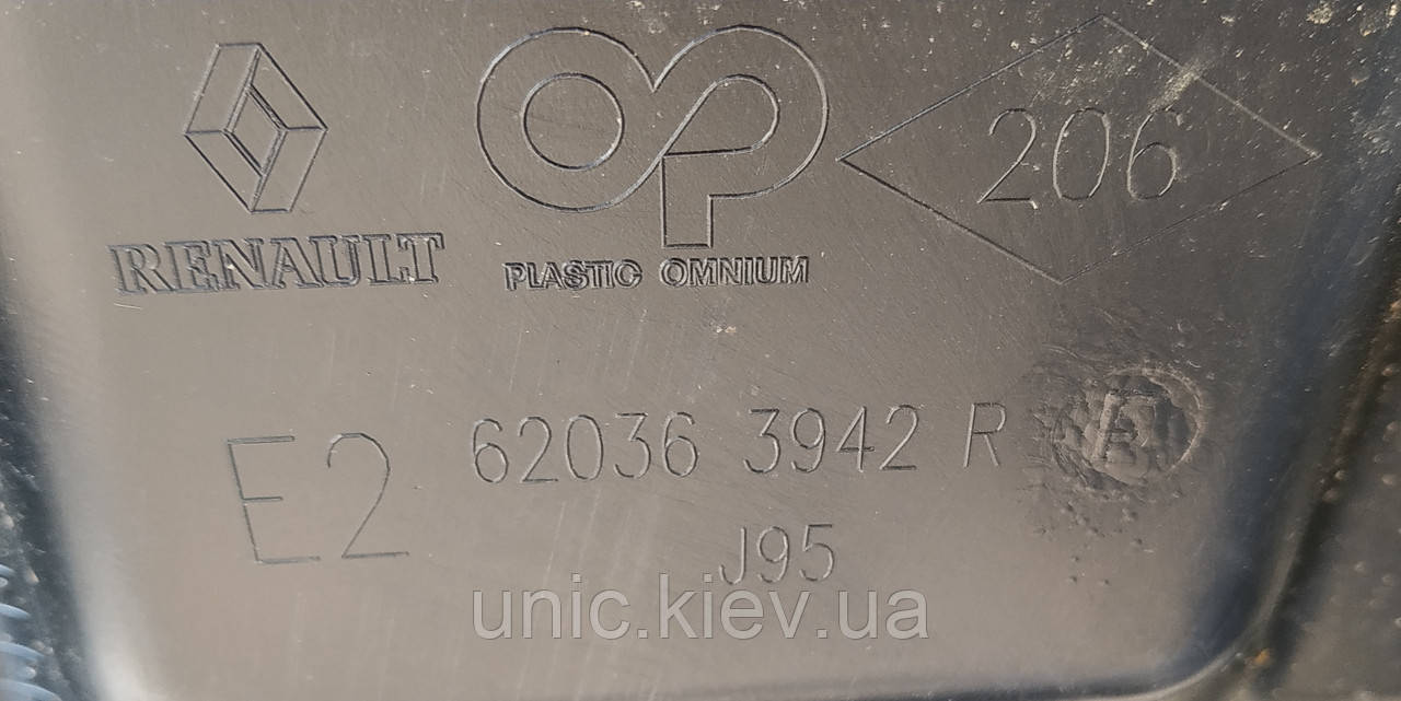 Купити Бампер передній Рено Сценік 3 фаза 1 новий (620363942R), ціна ...