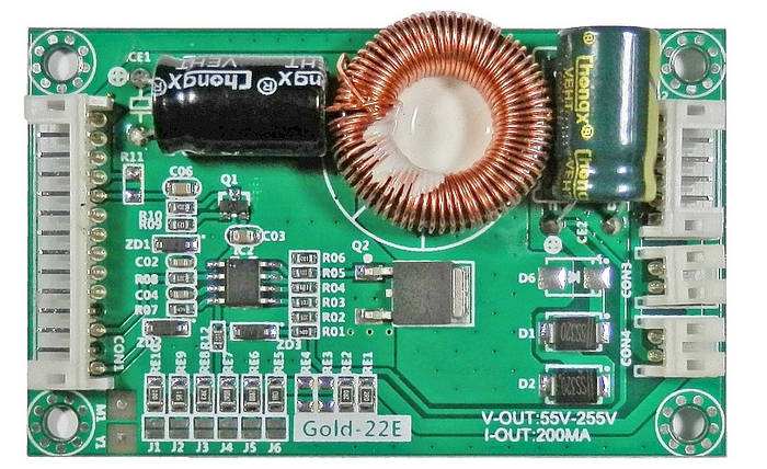 LED драйвер подсветки 22 - 60 " Gold-22E 55-255 V (ID#538825376), цена ...
