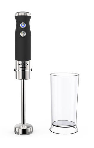 Блендер ручний заглибний Magio MG 647 800 Вт Чорний/ Сріблястий, ціна 785 грн — Prom.ua (ID ...