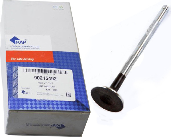 Клапан впуск Нексия 1.5 8V KAP Корея, 90215492, цена 119 грн — Prom.ua ...