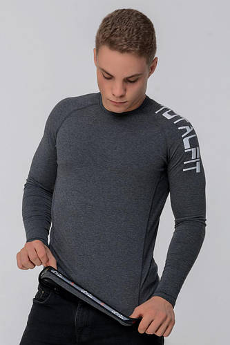 Купити Рашгард чоловіча з довгим рукавом Totalfit RMK4-C9 3XL темно ...