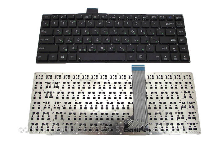 Купити Клавіатура для ноутбука Asus X402 X402CA, матова (0knb0-4124ru00 ...