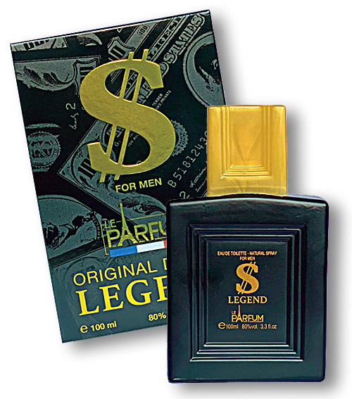 Туалетная Вода для Мужчин Paris Elysees Dollar Legend 100ml — Купить ...