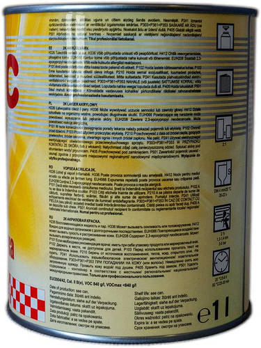 Купить Фарба акриловая 2:1 LADA 201 (белая) 1л SOLL, цена 530 ₴ — Prom ...