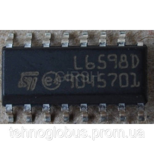 Микросхема L6598D SOP-16, цена 35.10 грн — Prom.ua (ID#1494541641)