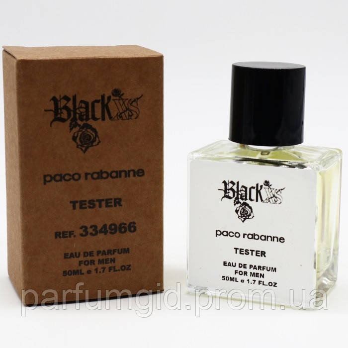 Tester Paco Rabanne Black XS for Him 50 ml/мл Чоловічі парфуми Тестер ...