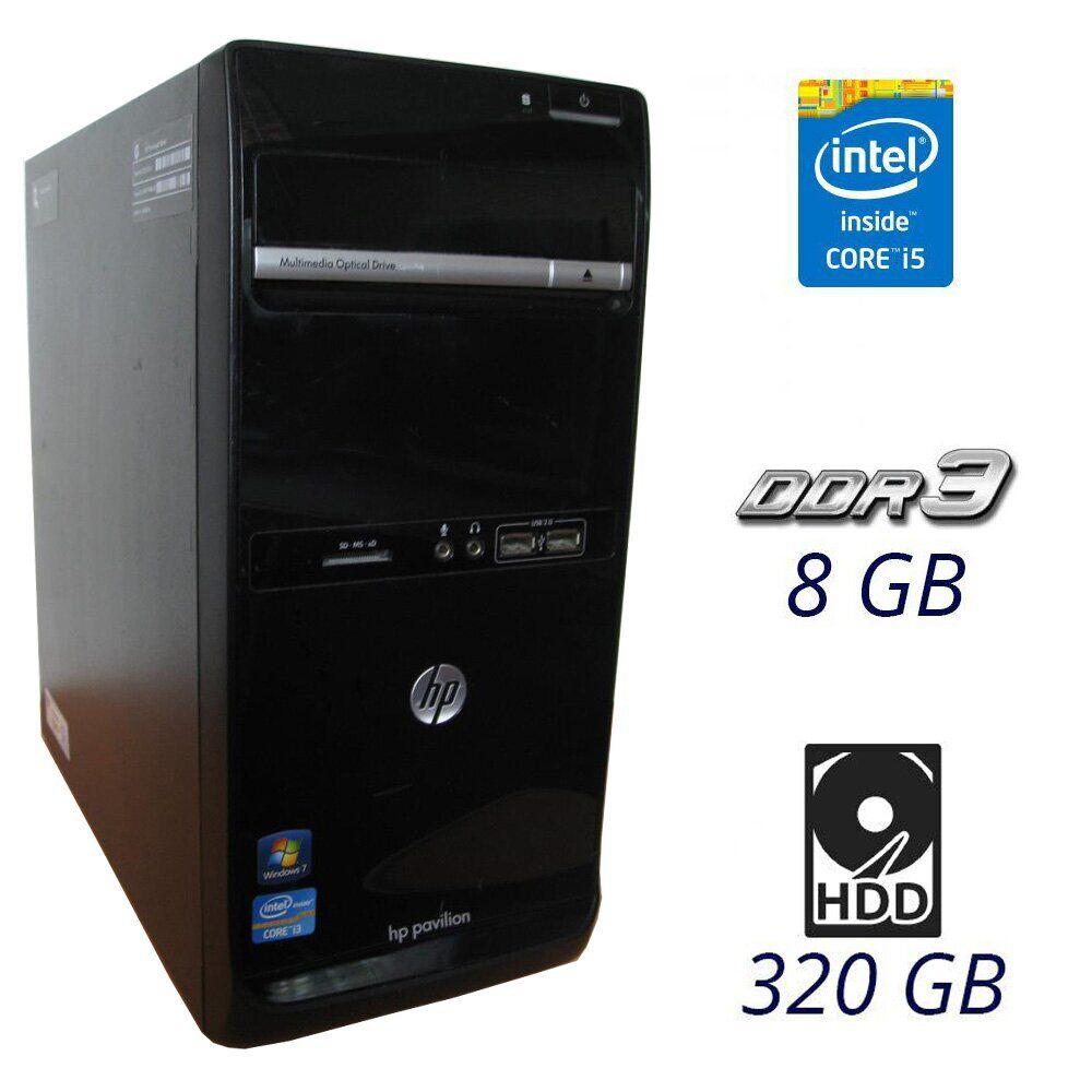 Компьютер HP Pavilion P6 / Core i5-2320 4ядра 3-3.3GHz / 8GB DDR3 ...