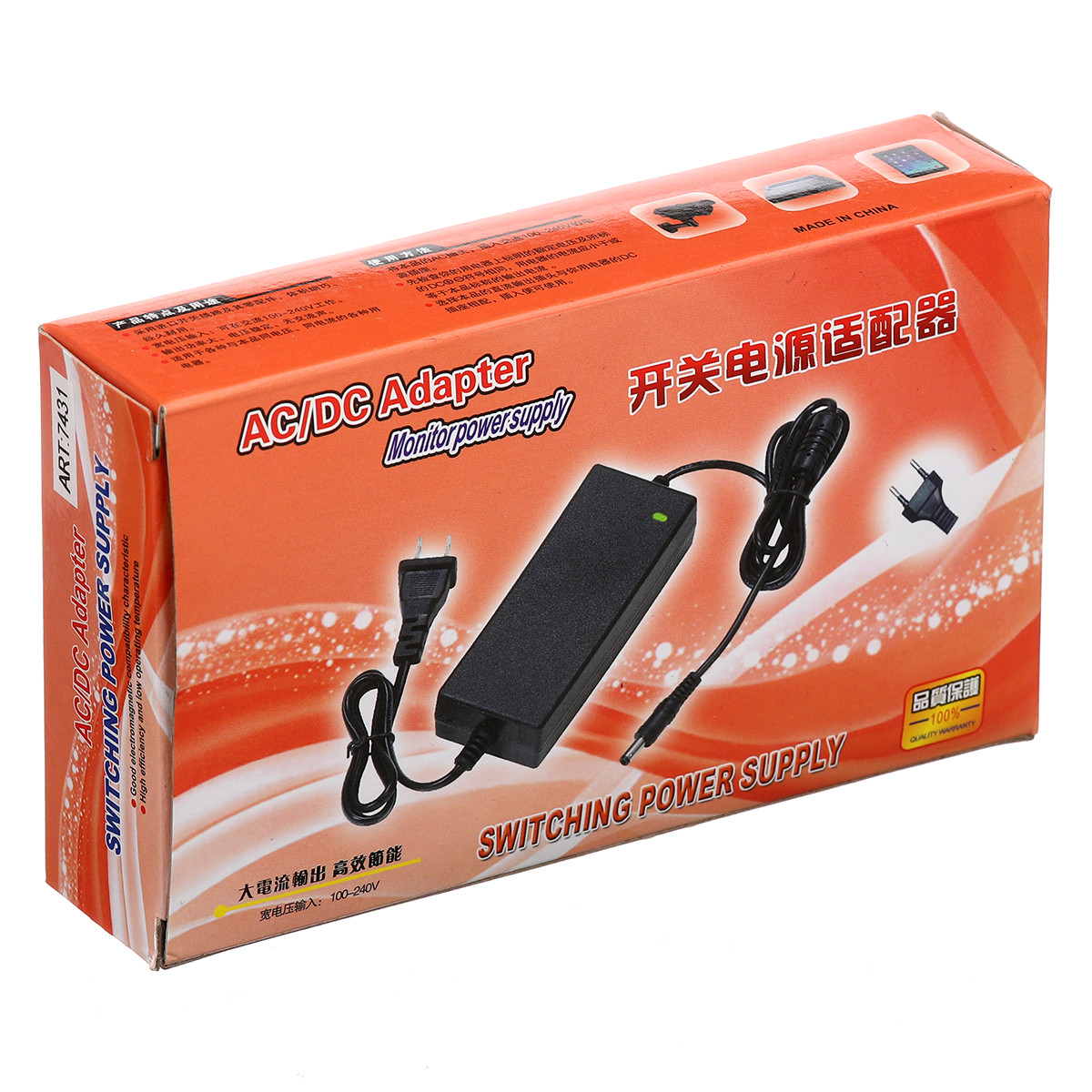 Купити Адаптер Switching Power Supply 24v 3a розєм 5 5 х 2 5 мм ціна