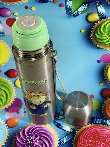 Детский термос Zootopia на 500 мл Зверополис - "непроливайка" Бенджамин ...