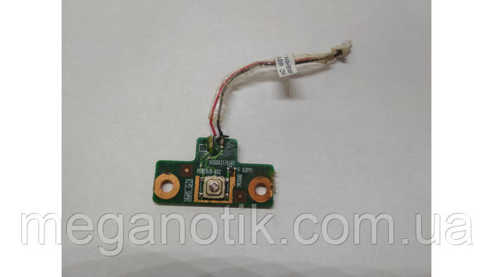 540-5 Плата модуль кнопки включения TOSHIBA Satellite L300-110 P/N ...